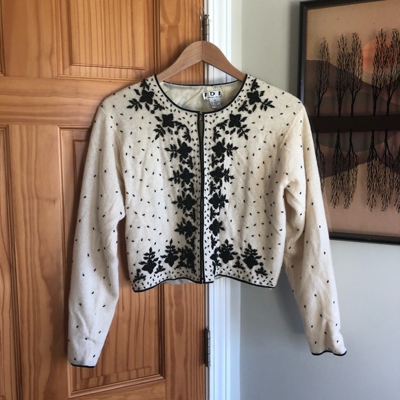 Sweaters | Vintage Cropped Cardigan | Poshmark